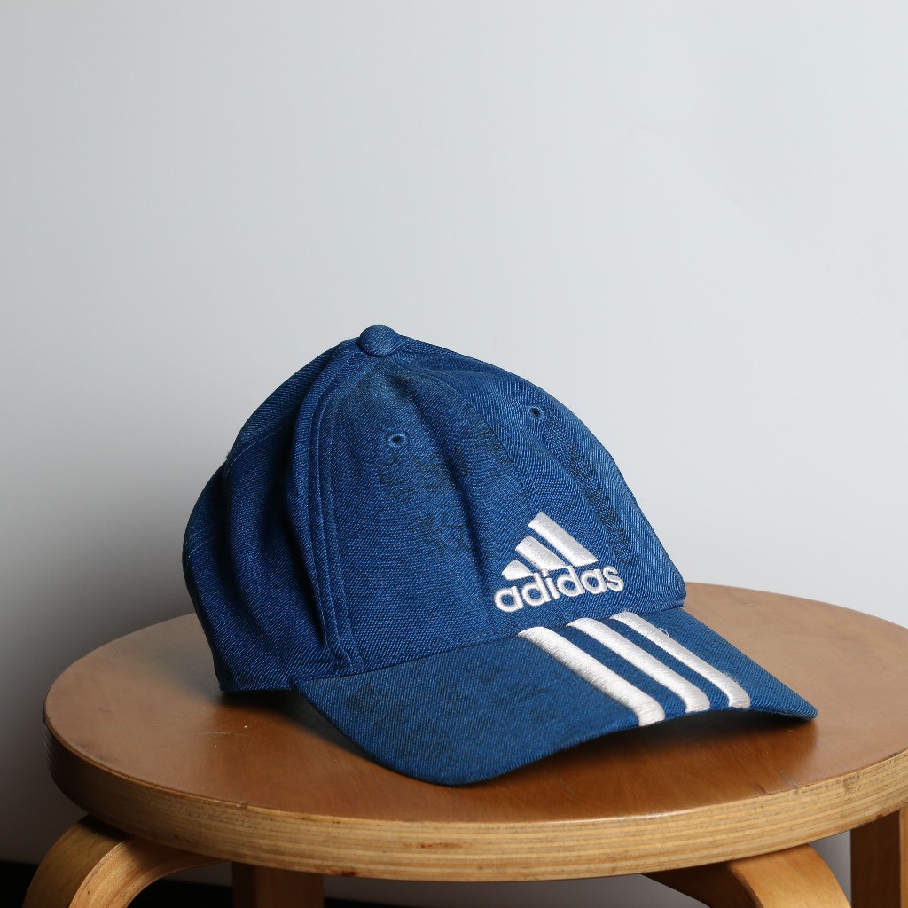 Jual Adidas OSFM Logo Blue Caps (Second) | Shopee Indonesia
