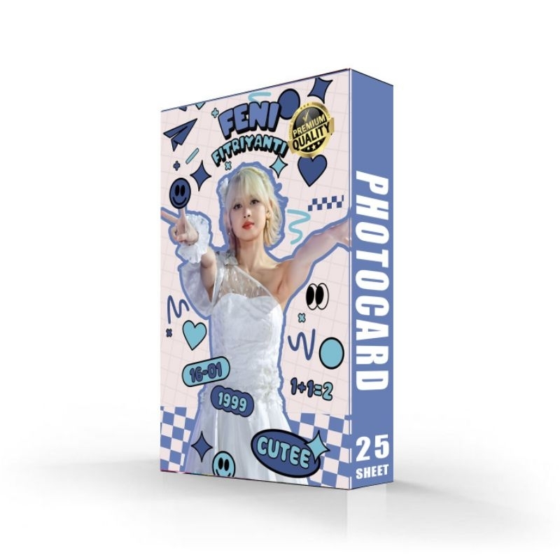 Jual PHOTOCARD JKT48 HOLOGRAM FENI | ELLA | ELI DUA SISI (isi 25 sheet) | Shopee Indonesia