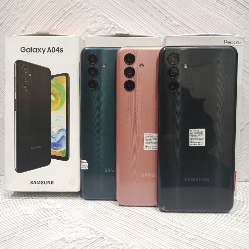 Jual Samsung A04s 4/128 GB Handphone Second Bekas Fullset | Shopee ...
