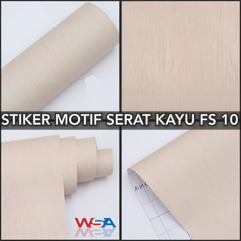 Jual stiker kayu / sticker pvc interior film / wallpaper pelapis ...