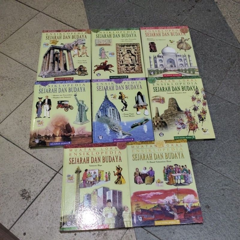 Jual BUKU ENSIKLOPEDIA SEJARAH DAN BUDAYA JILID 1,2,3,4,5,6,7,8 LENGKAP (ORIGINAL) | Shopee ...