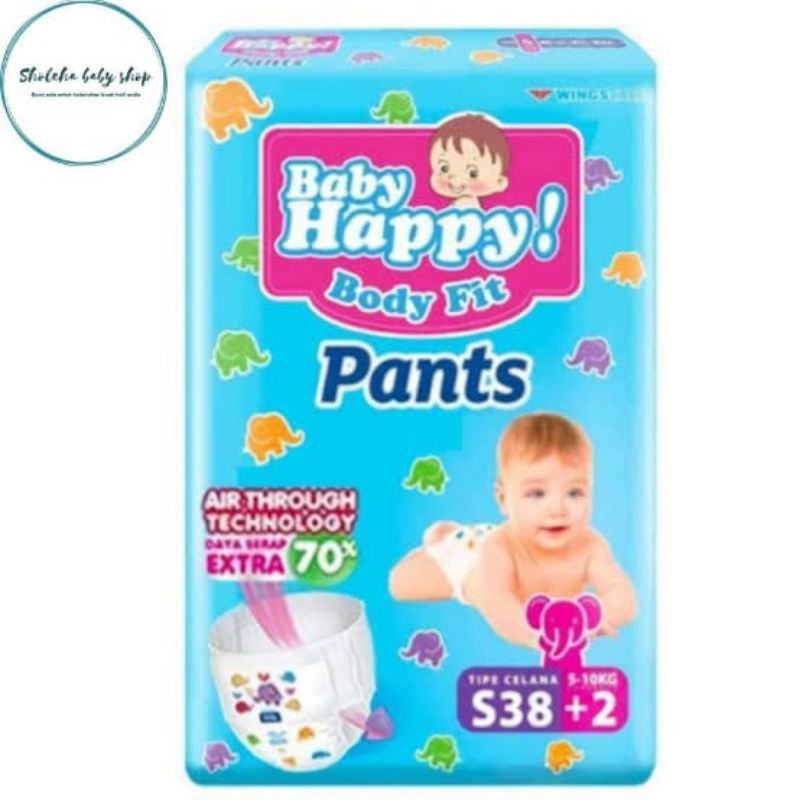 Jual Baby Happy Pants Fit S38 M32 L28 XL26 XXL24 Popok Celana Murah Anak Dan Bayi. | Shopee ...