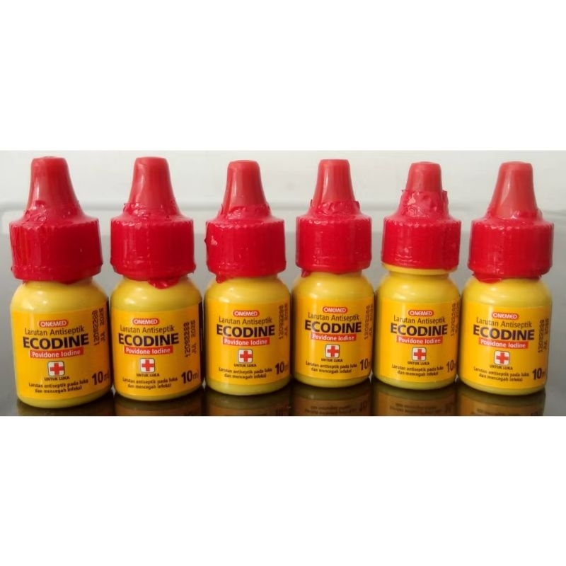 Jual Ecodine 10 ml / Povidone Iodine / Larutan Antiseptik / Obat Luka ...