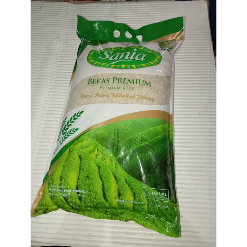 Jual SANIA BERAS PREMIUM 5 KG | Shopee Indonesia