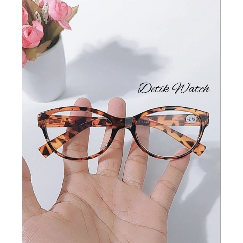 Jual Kacamata Baca Cewek Frame Leopard +1.00 sd +3.00 Kacamata Cewek ...