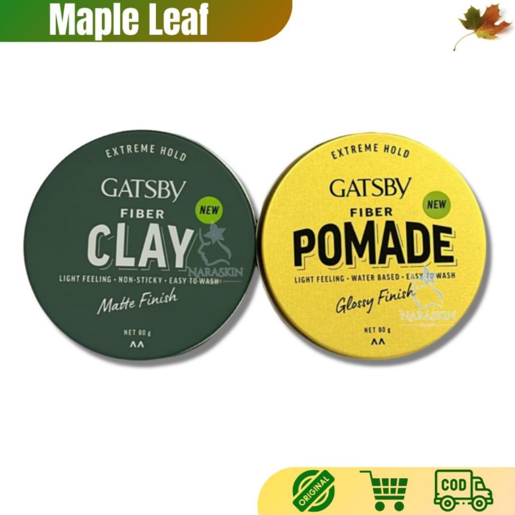 Jual Gatsby Fiber Clay - Fiber Pomade 80g | Shopee Indonesia