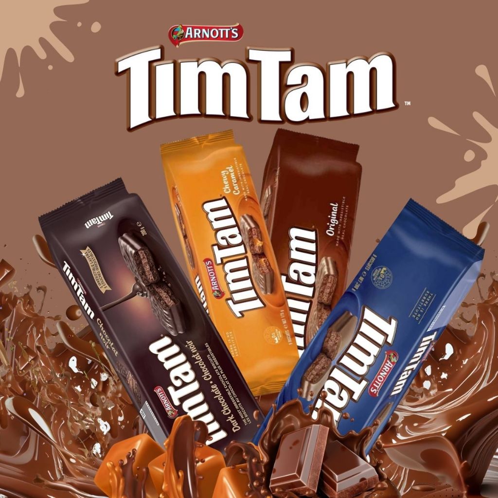 Jual Arnott's TimTam 200g 1Pak Biskuit Cokelat Coklat Manis Cookies Import Dengan Varian Rasa ...