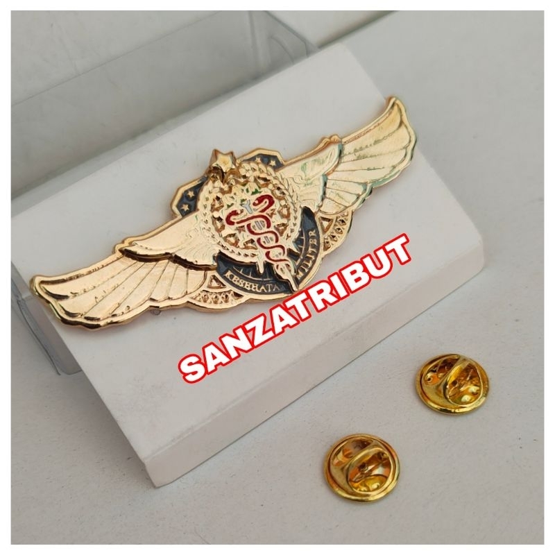 Jual Brevet Wing TNI KESMIL Kesehatan Militer Pin Tni | Shopee Indonesia