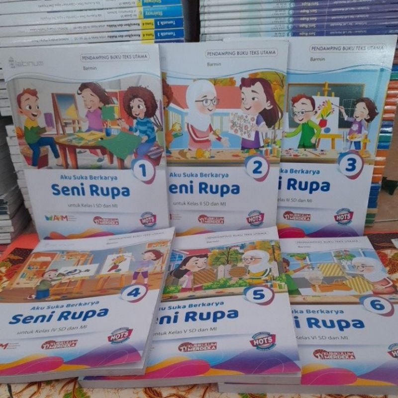Jual kurikulum merdeka Seni Rupa kelas 1,2,3,4,5,6 SD/MI Platinum | Shopee Indonesia
