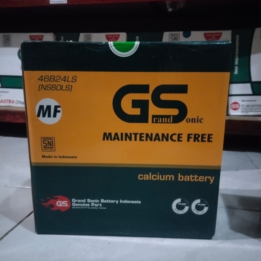 Jual Aki Honda HRV, New Accord, CRV, New Civic Accu kering GS NS60LS MF 45A | Shopee Indonesia