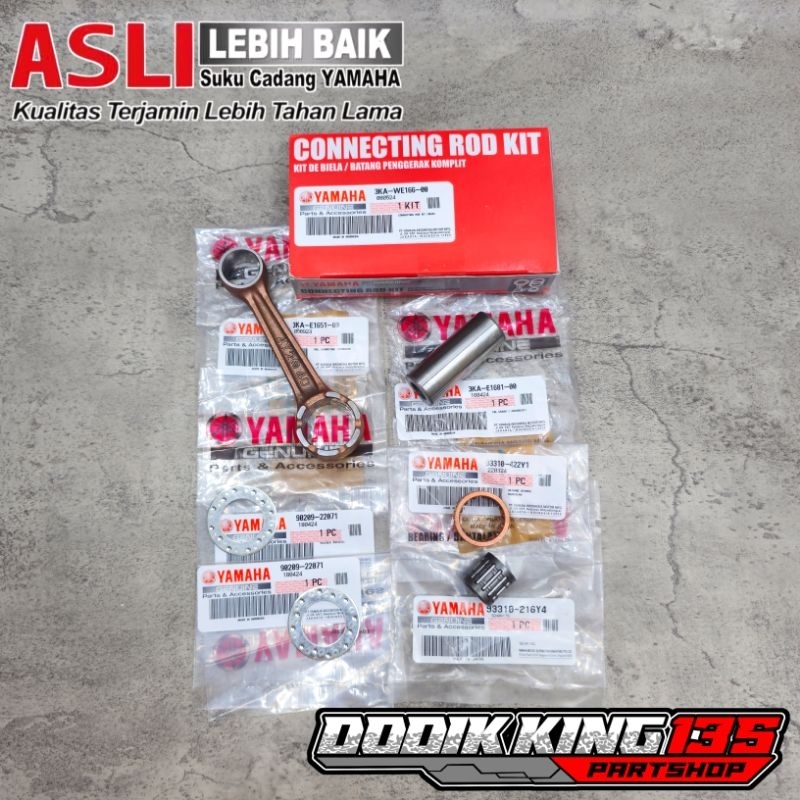Jual CONNECTING ROD KIT STANG PISTON STANG SEHER SET RX KING RXK ...