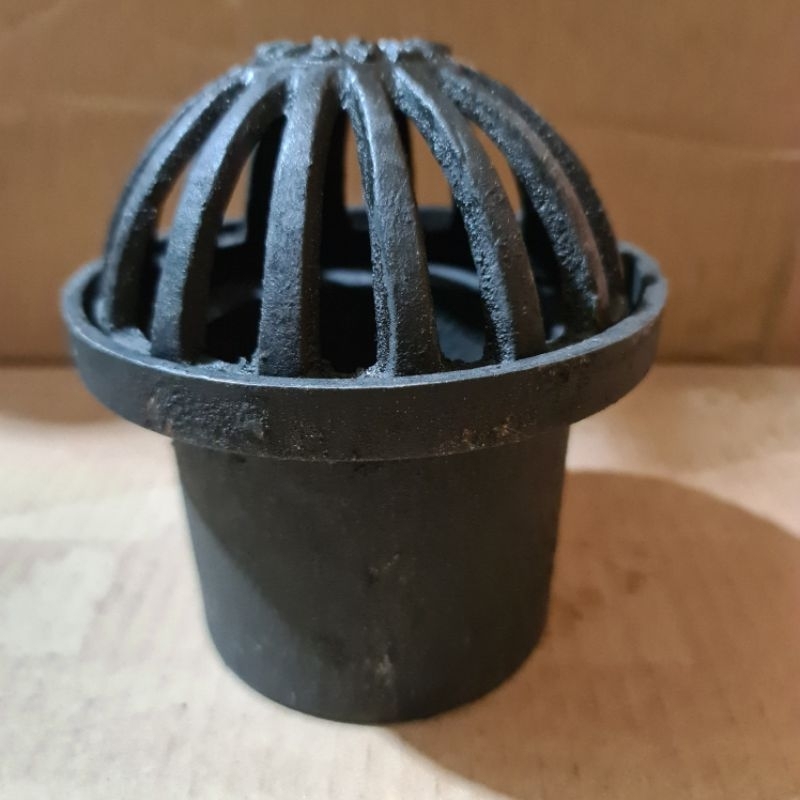 Jual Roof Drain Cast Iron Besi Antasan 4" in inch inci | Shopee Indonesia