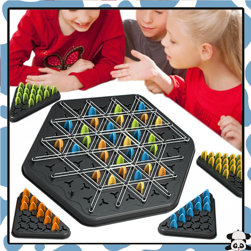 Jual Chain Chess Mainan Board Game Triangular Chess Catur Board Game ...