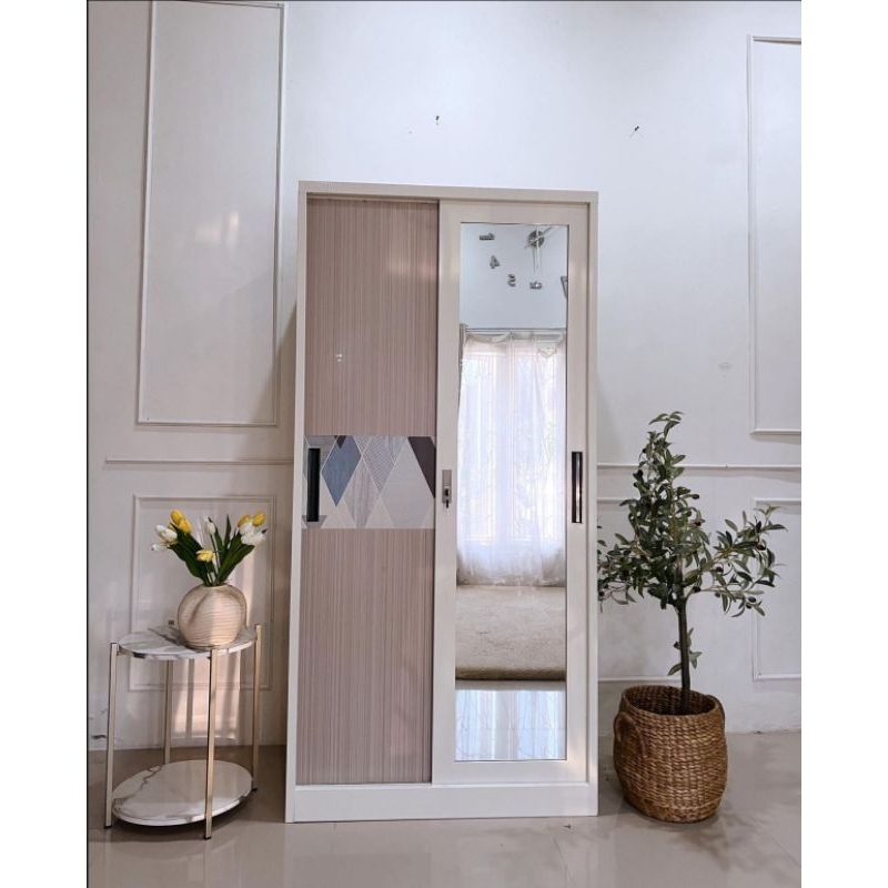 Jual ACTIV FORTE SL 90 A LEMARI PAKAIAN BAJU BESI SLIDING 2 PINTU ...