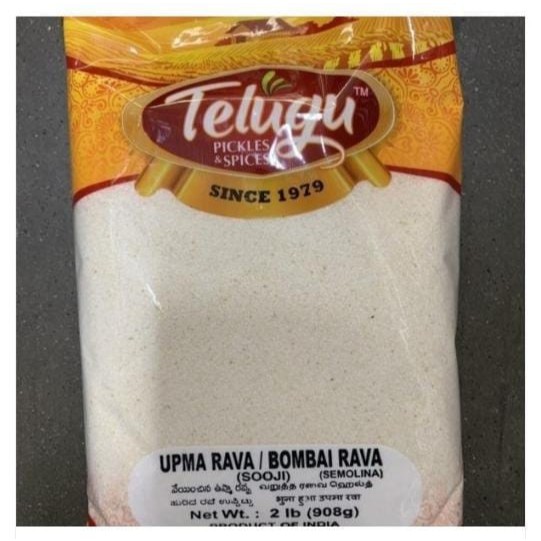 Jual TELUGU FOODS ROASTED RAVA 500GM (SOOJI) | Shopee Indonesia