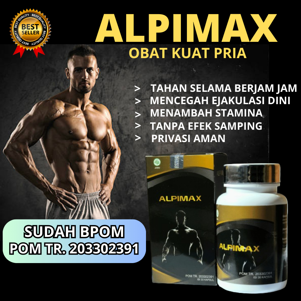 Jual ALPIMAX BPOM OBAT KUAT PRIA 100% ORIGINAL HALAL TERLARIS | Shopee ...