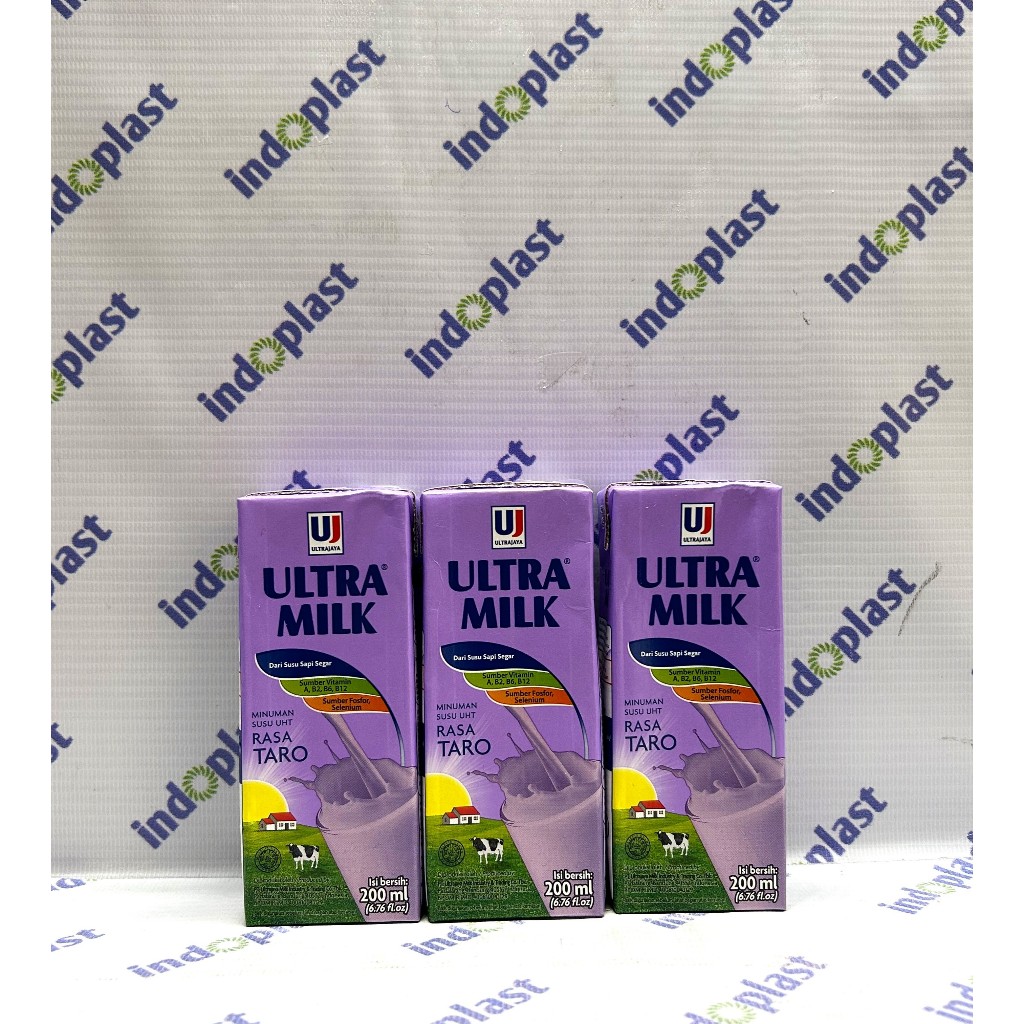 Jual Ultra Milk Taro 200 ml | Shopee Indonesia