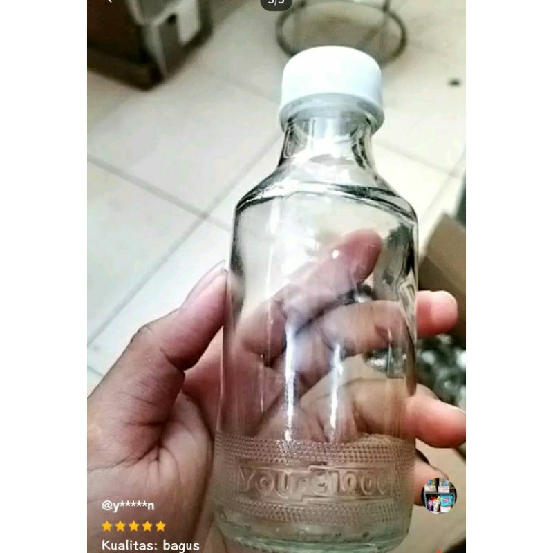 Jual paket 10 pcs botol 150 ml botol polos plus tutup botol isi ulang ...