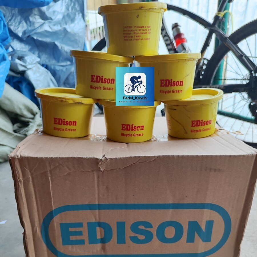 Jual Minyak Gemuk Edison Sepeda Motor Mobil Gear Mesin Grease Bicycle ...