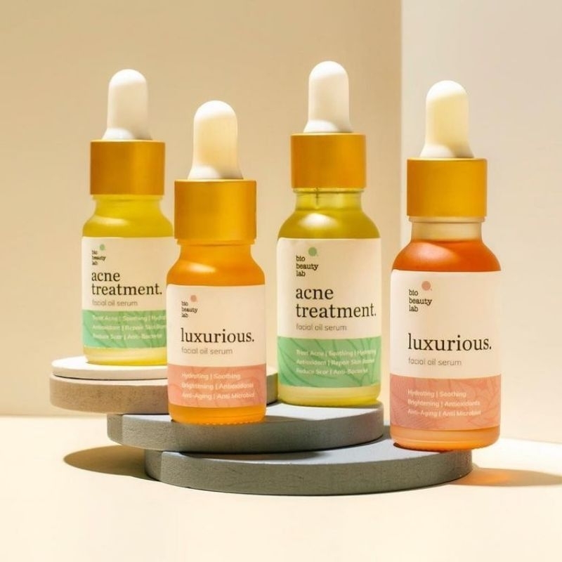 Jual Bio Beauty Lab 20mL 5mL Luxurious Acne Treatment Facial Oil Serum ...