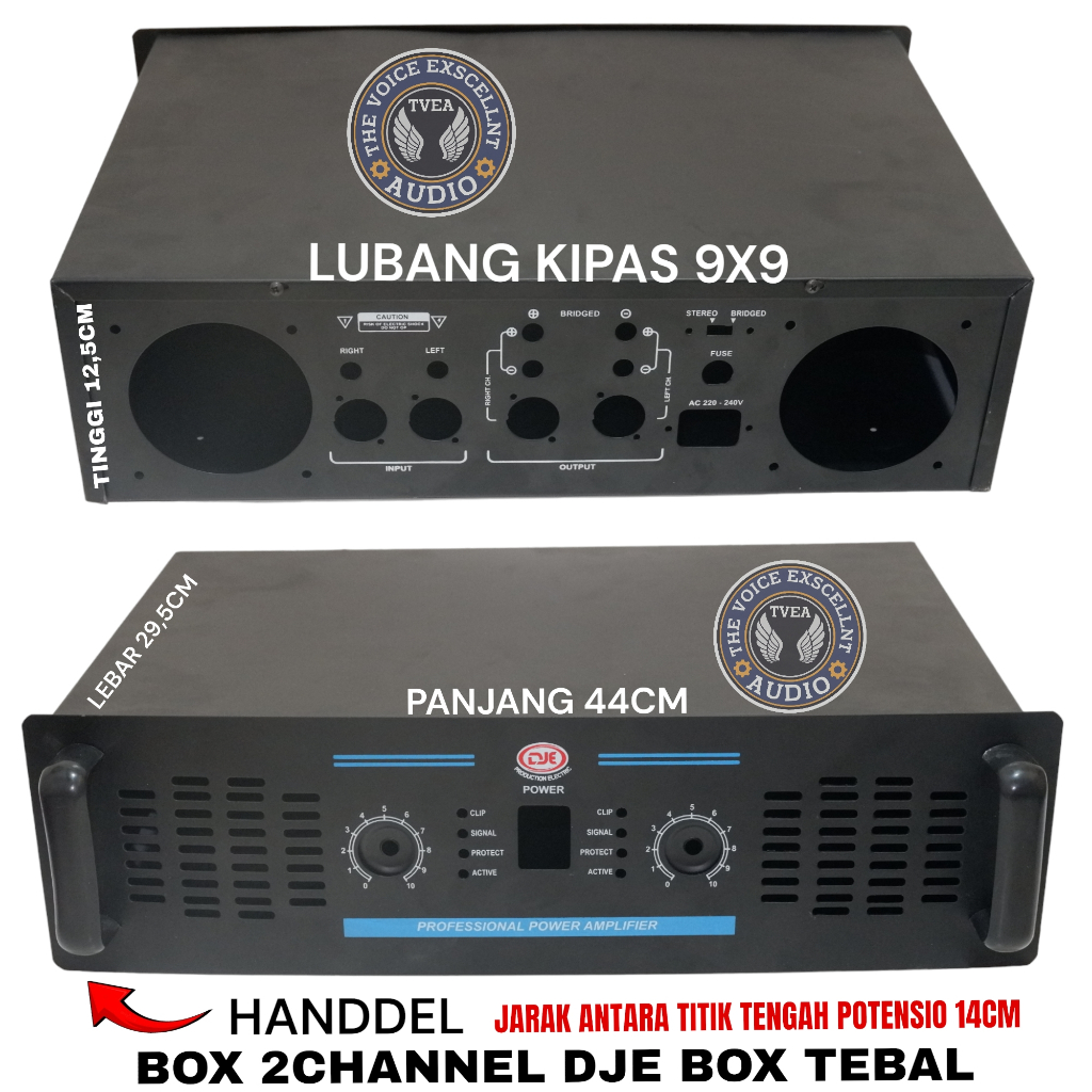 Jual Box Power DJE Mini 2Chanel Box saja | Shopee Indonesia