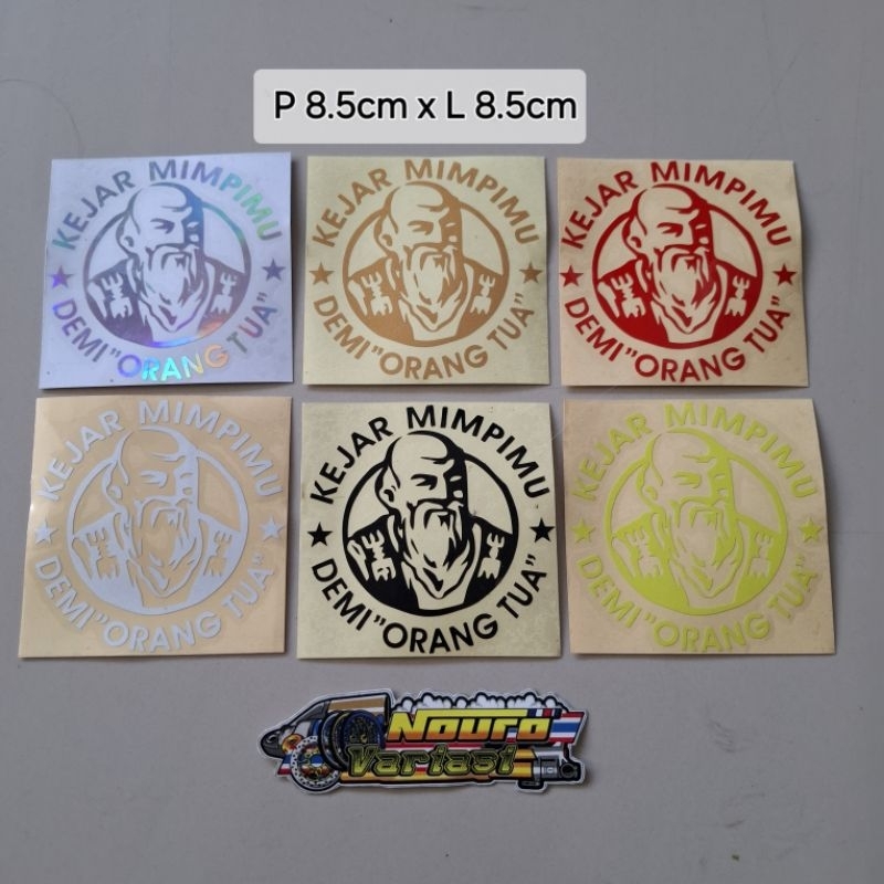 Jual Stiker Orang tua cutting berkualitas | Shopee Indonesia