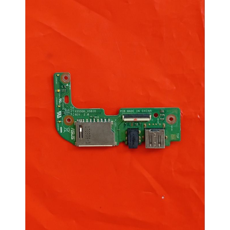 Jual USB Board Audio Board Card Rider Board laptop Asus X555B | Shopee ...