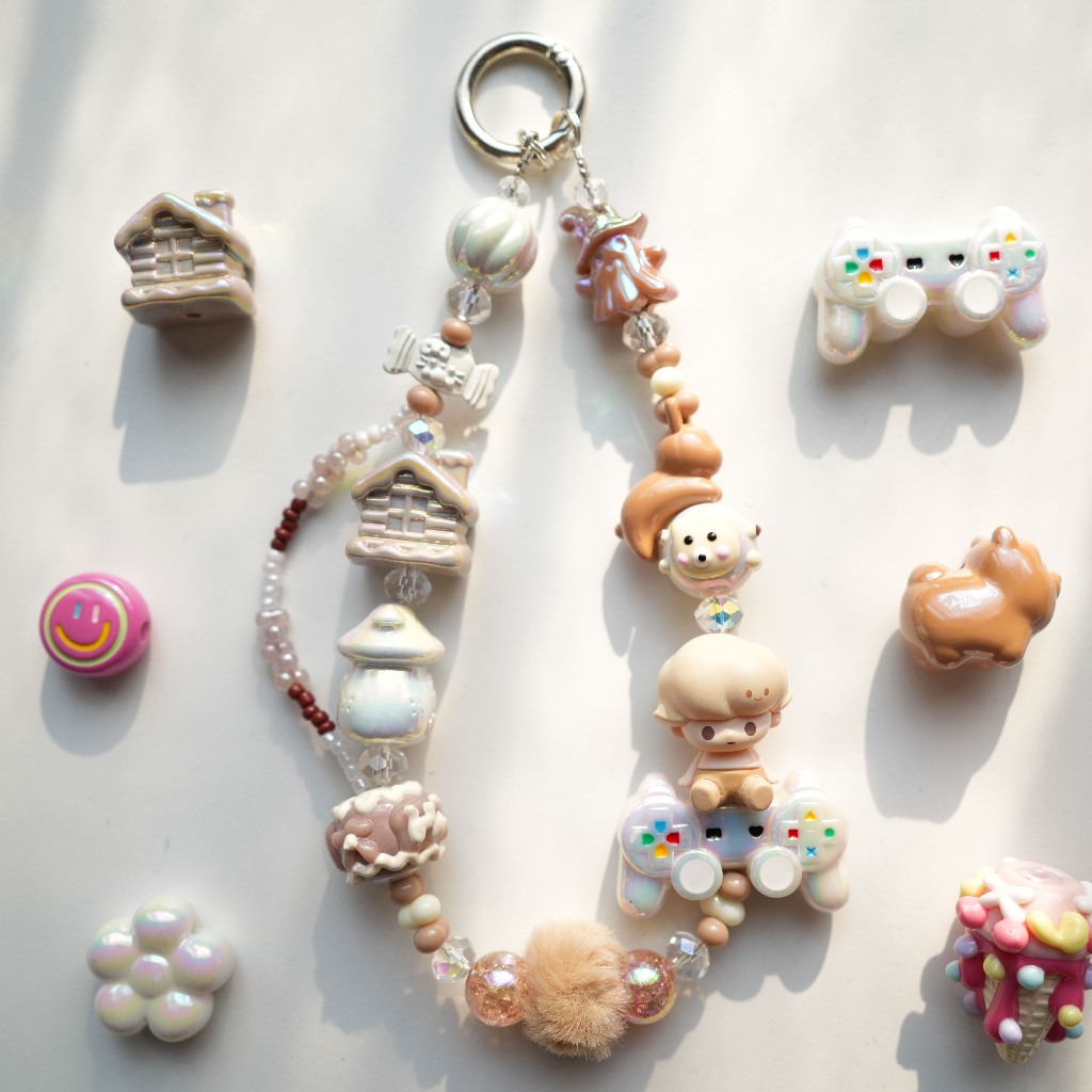 Jual DIMOO. Original Popmart Pop bean. Phone Strap / Bag Charm ...