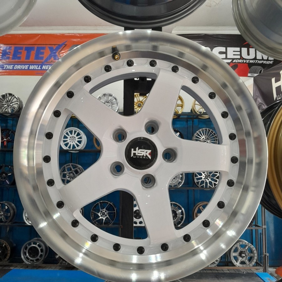Jual VELG RACING HSR BOB RING 17 LEBAR 75 DAN 85 BAUT 5X114 UNTUK MOBIL HRV, LUXIO | Shopee ...