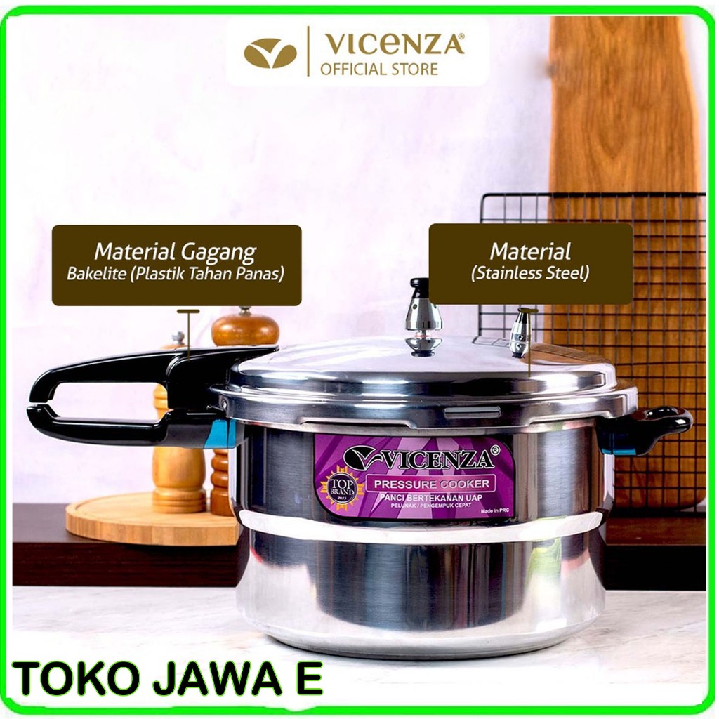 Jual PANCI PRESTO VICENZA V-324 Presto Kapasitas 3 - 12 LITER - ORIGINAL VICENZA | Shopee Indonesia