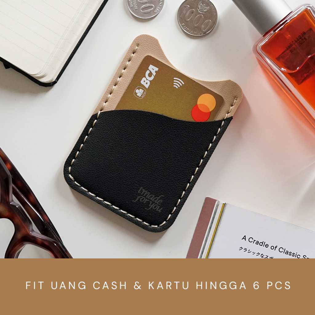 Jual Dompet Kartu Kulit Custom / Gania Cardcase By TMADE / Dompet Kartu Kulit / NON CUSTOM SIAP ...