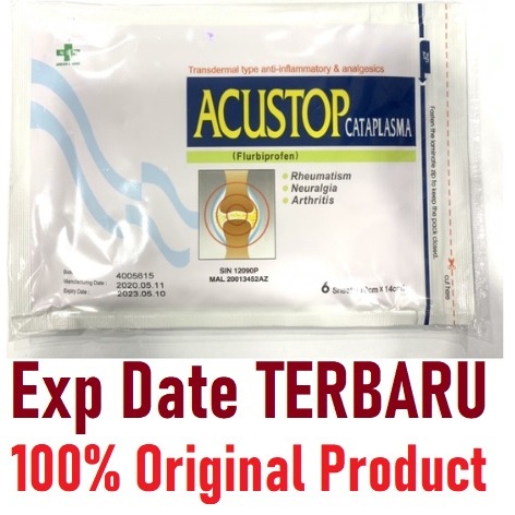 Jual Koyo Acustop Cataplasma Plaster Pereda Sakit Nyeri Kaki Bahu Lutut ...