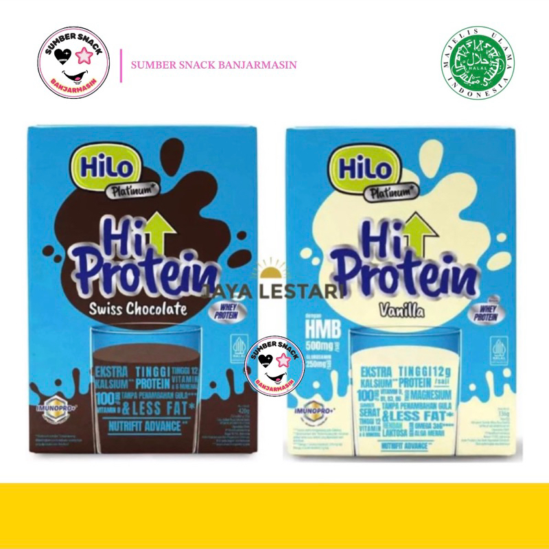 Jual Hilo Platinum Hi Protein (420g) (3 Varian Rasa) | Shopee Indonesia
