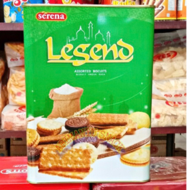 Jual SERENA LEGEND BISCUIT ASSORTED 580gr | Shopee Indonesia