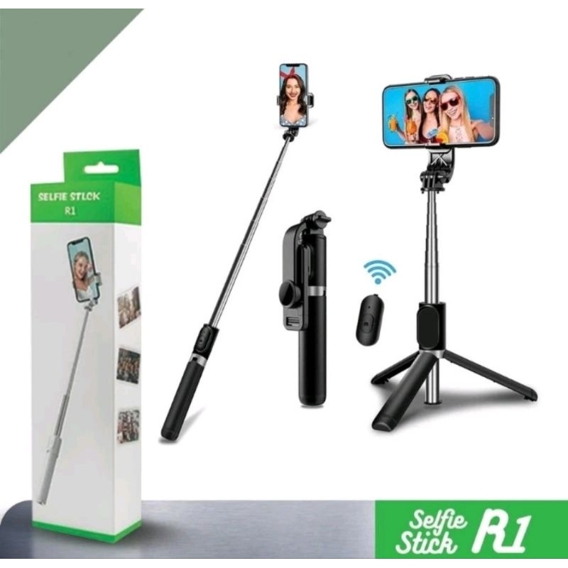 Jual Tongsis HP Bluetooth Remote Control | Tongkat Selfi Multifungsi ...