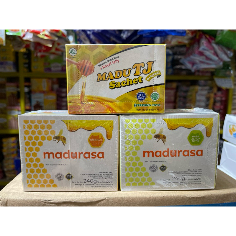 Jual MADURASA/MADU TJ BOX ( ISI 12 SACHET ) | Shopee Indonesia