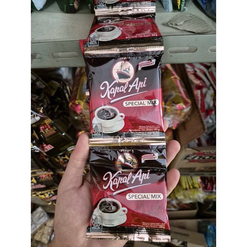 Jual KAPAL API SPECIAL MIX RENCENG | Shopee Indonesia