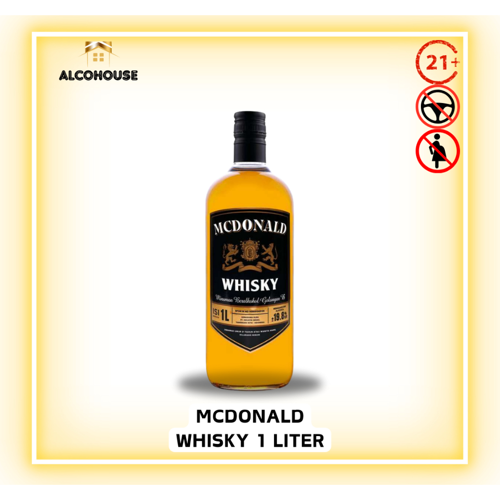 Jual MCDONALD WHISKY 1 LITER | Shopee Indonesia