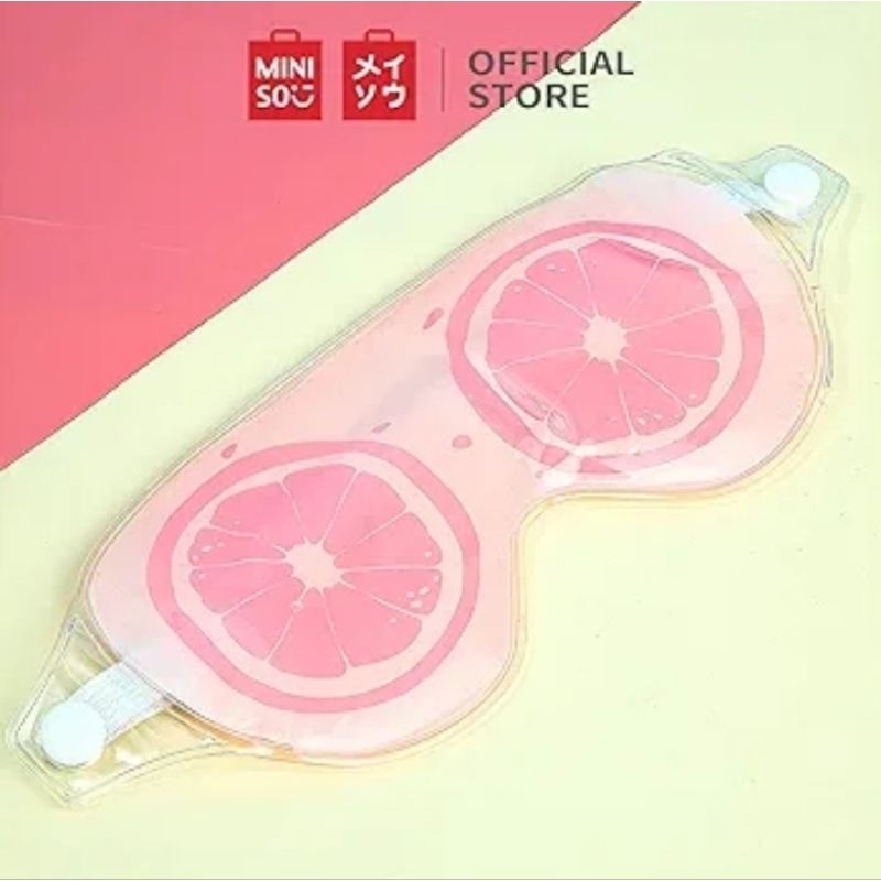 Jual MINISO Grapefruit Gel Eye Mask Penutup Mata Gel Relaksasi Mata ...