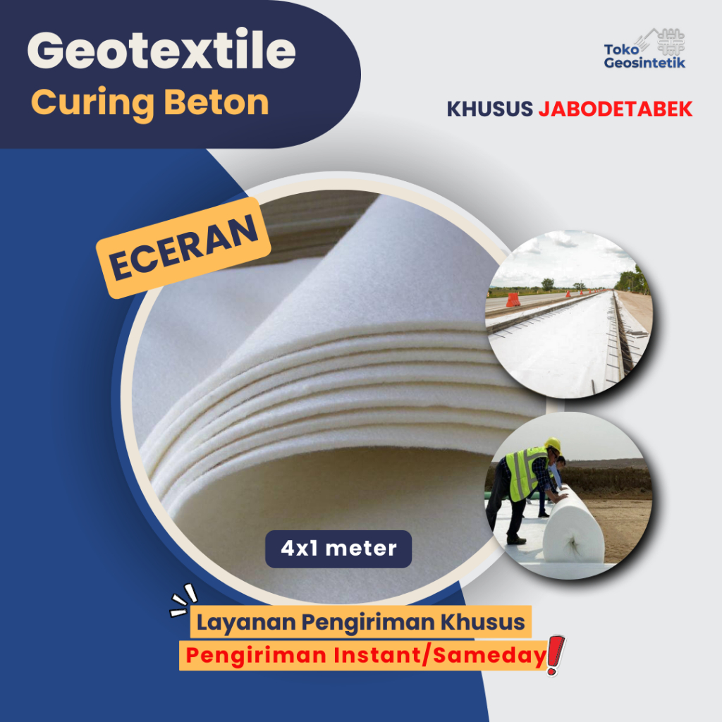 Jual Geotextile Curing Beton Spesial Pengiriman Instant, Sameday ...