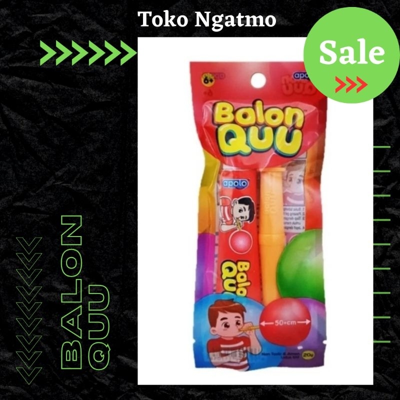 Jual APOLO Mainan Balon Quu | Shopee Indonesia