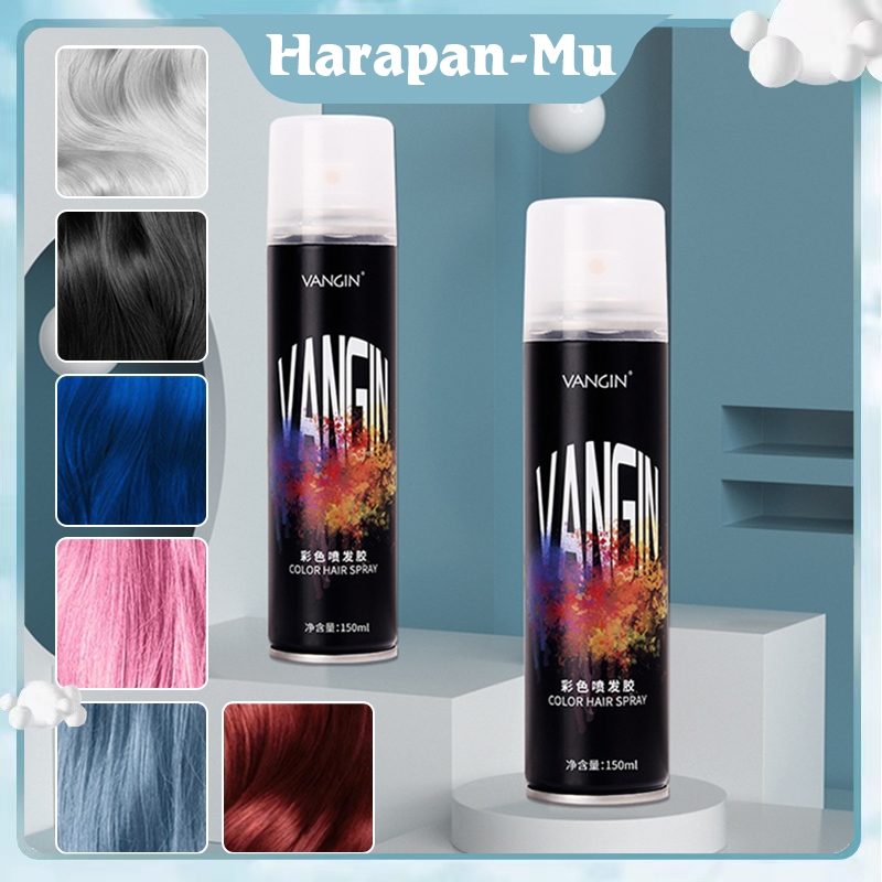 Jual Hair Spray Color Temporary 150ml Semir Rambut Spray Non Permanent ...