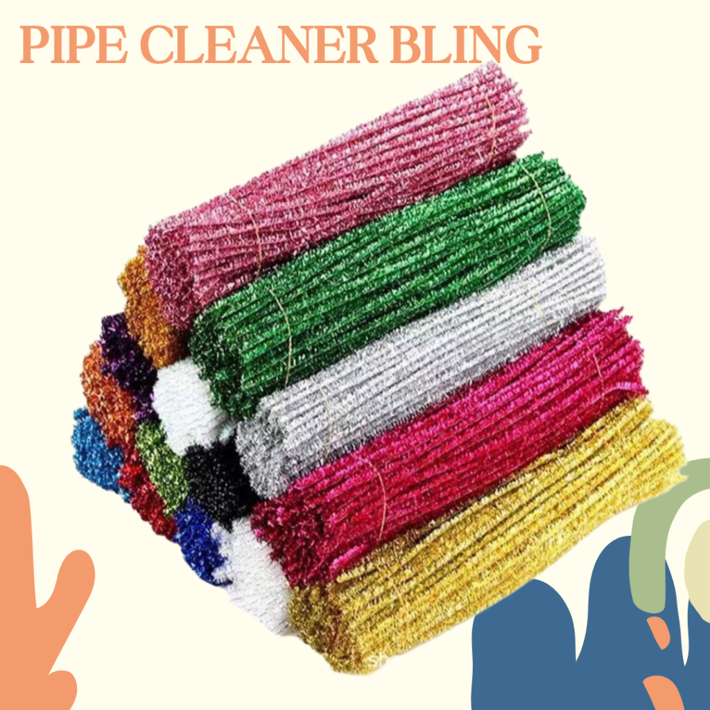 Jual Pipe Cleaner Bling Glitter Metalik | Shopee Indonesia