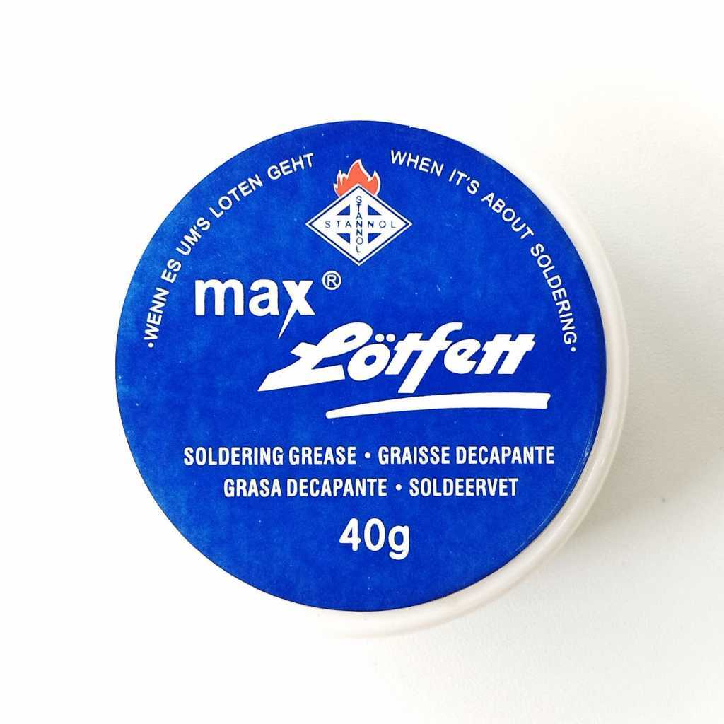 Jual Pasta Solder Max 40gr Lotfett Soldering Greese | Shopee Indonesia