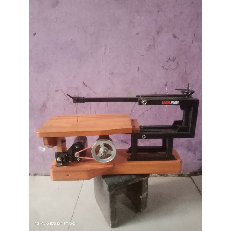 Jual scroll saw mesin gergaji kayu mesin ukir kayu dan akrilik | Shopee ...