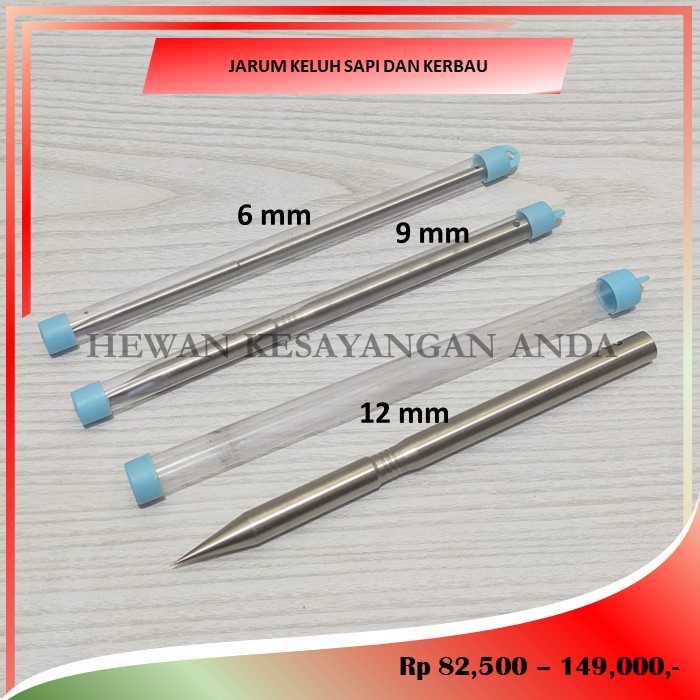Jual Jarum Keluh Sapi dan Kerbau ukuran 6mm 9mm dan 12mm | Shopee Indonesia