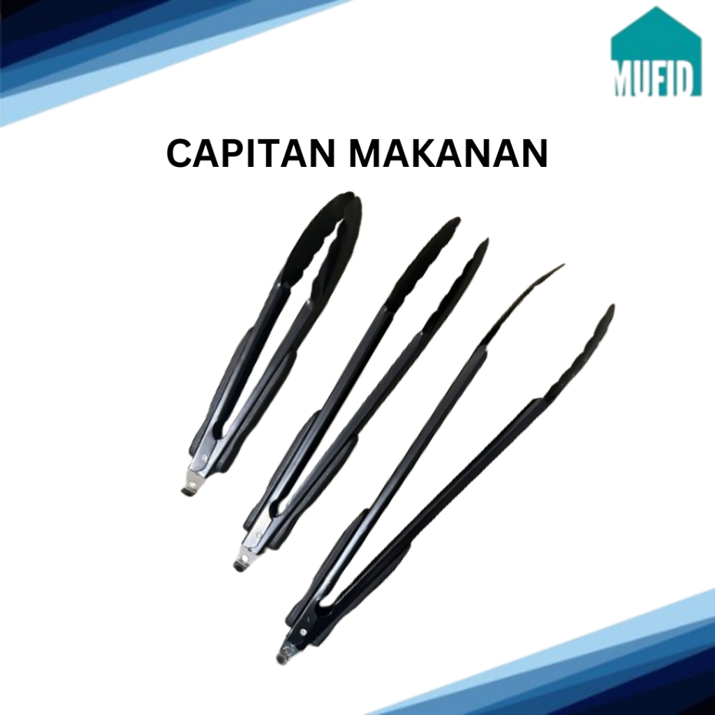 Jual Alat Jepitan/Capitan/Capit/Penjepit Makanan Gorengan BBQ Tahan ...