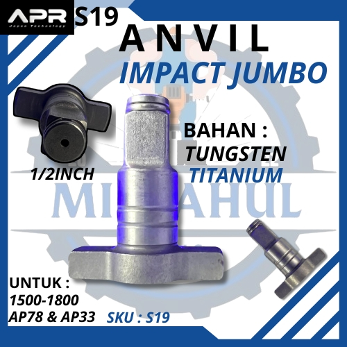 Jual APR ANVIL IMPACT JUMBO 1/2INCH 1500NM - 1800NM TYPE S19 (AP78 AP33 ...