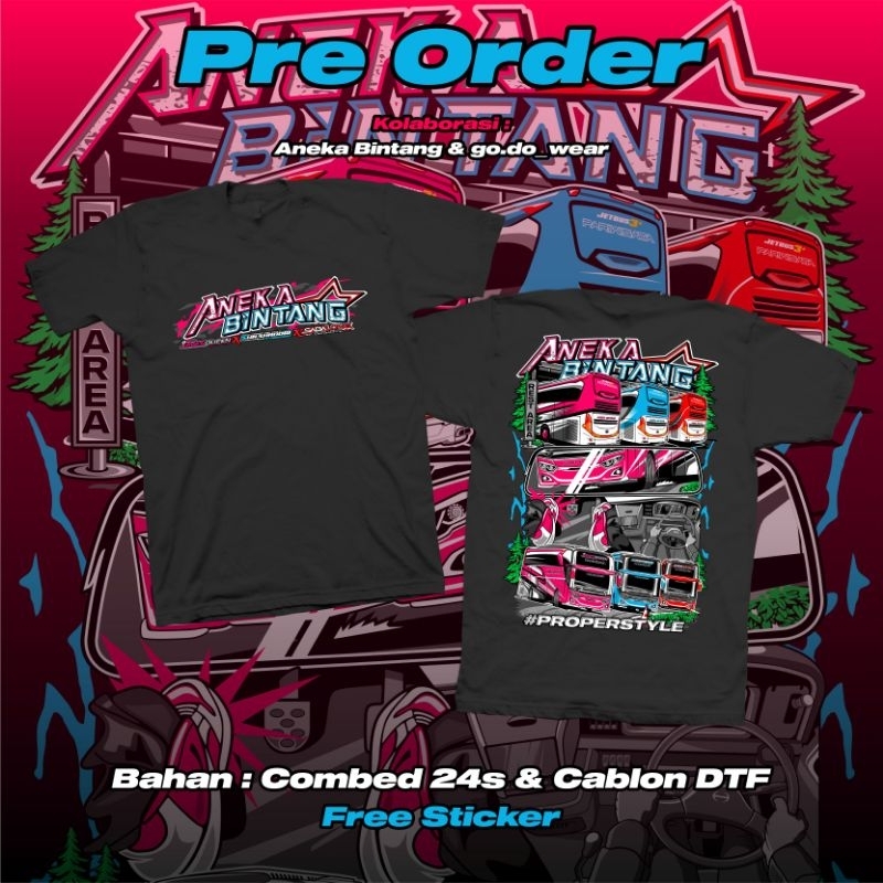 Jual Kaos bis bismania aneka bintang, official | Shopee Indonesia