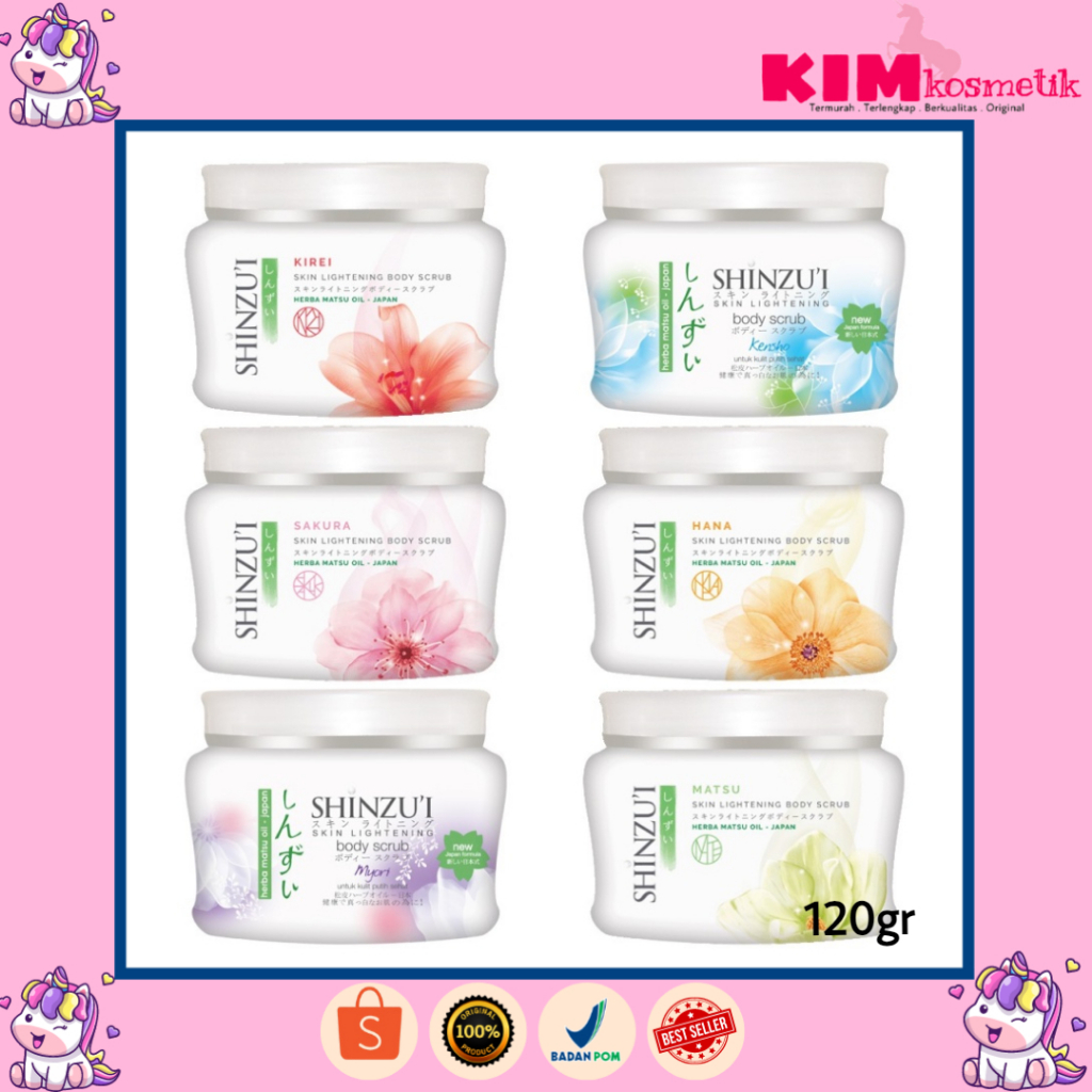 Jual Shinzui Body Scrub 110Gr (Kecil) | Shopee Indonesia